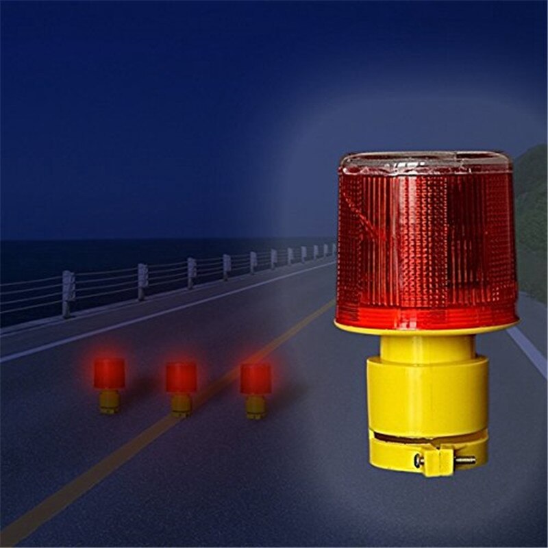 Solar Warning Light LED Safety Signal Beacon Alarm... – Vicedeal
