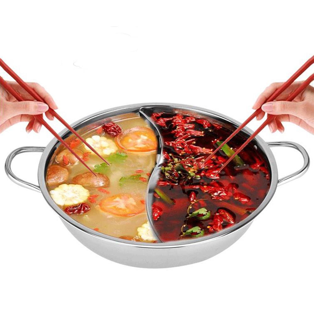 Stainless Steel Single-layer Pot 28cm Thicken Dura... – Grandado