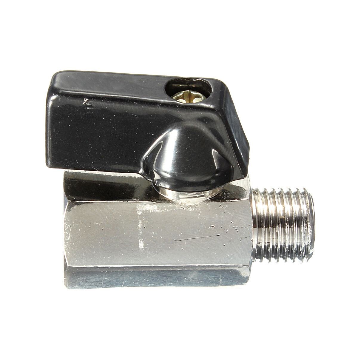 Chrome Brass 1/4inch Bsp Ball Valve Threads Tap Ma... – Grandado