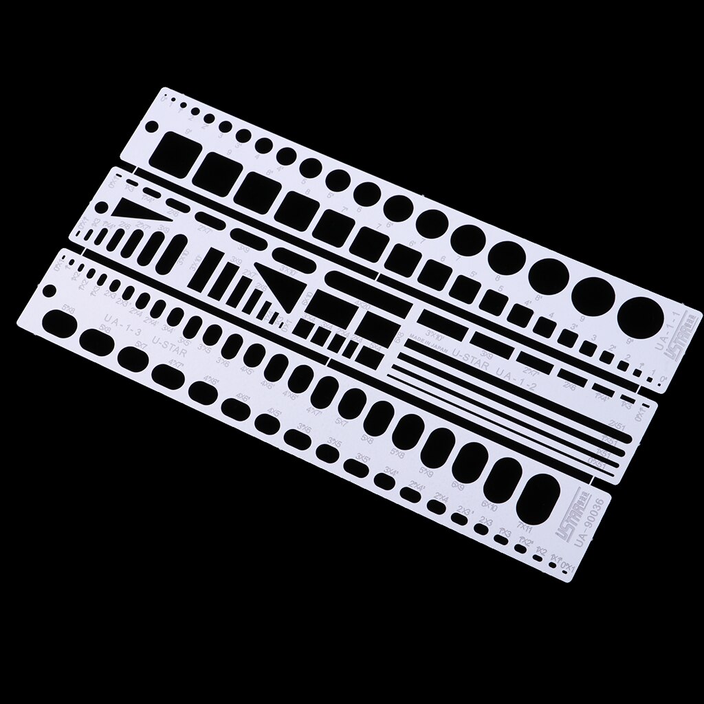 13.2x6.2cm Scribing Panel Rivet Aircraft Etching M... – Grandado