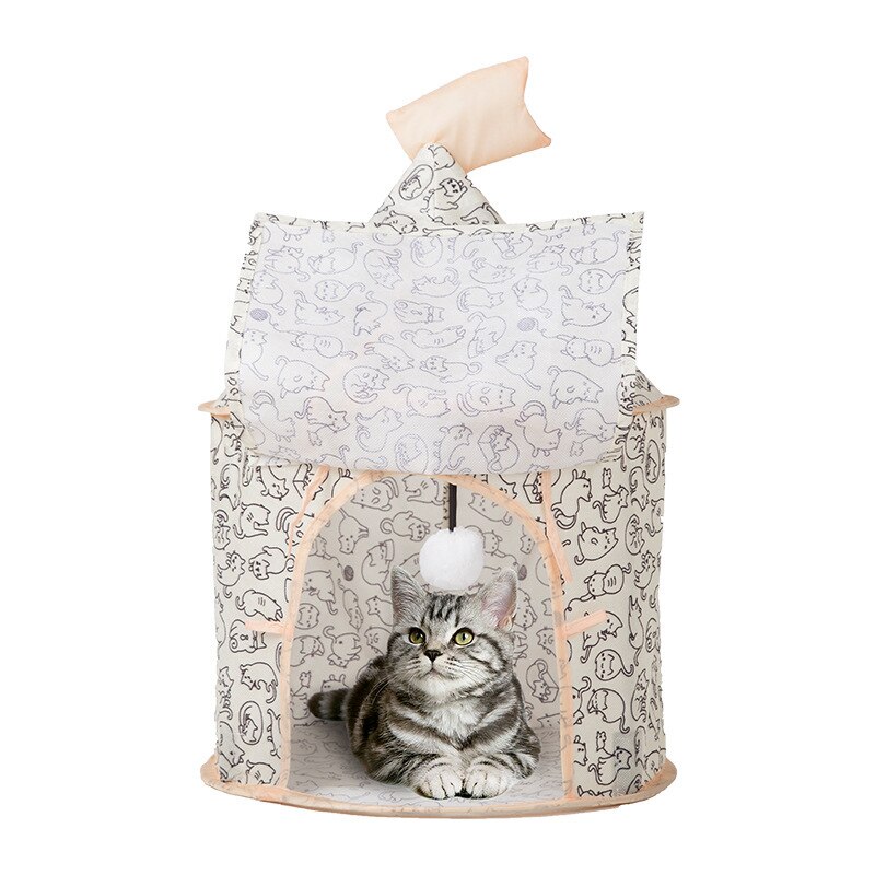 Cat Toys Cat Play Tunnel With Ball Foldable Cat Cu... – Vicedeal