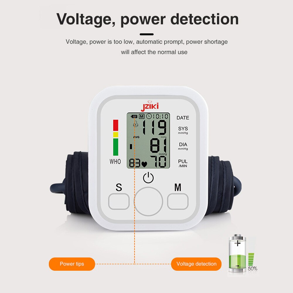 JZIKI ZK-B869 Portable Blood Pressure Monitor Hous... – Grandado