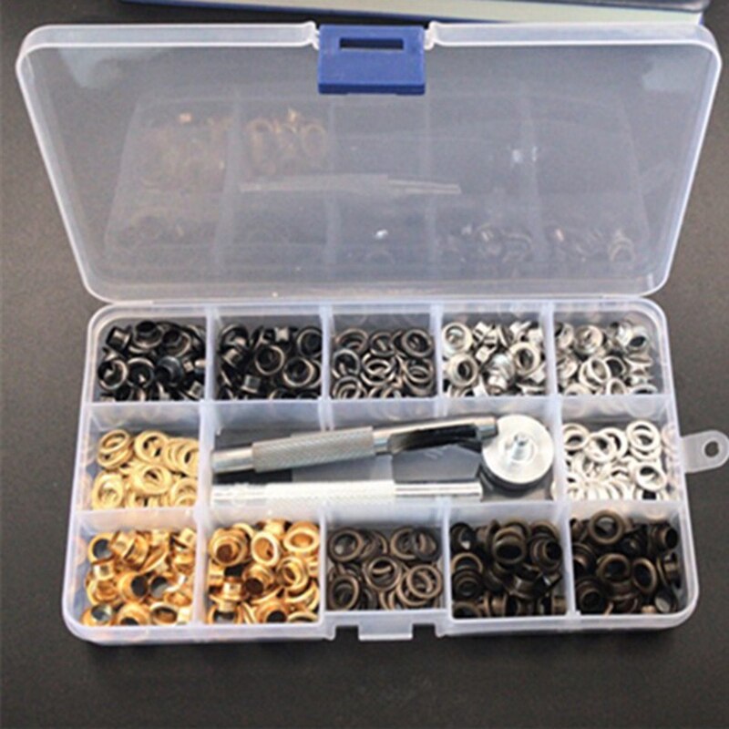 -200 Set 6 Mm Metalen Ringetjes Oogjes Kit Met Een... – Grandado