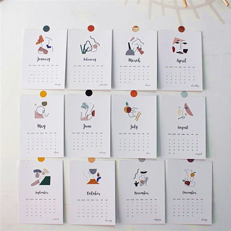 French Retro Abstract Art Decoration Poster Greeti... – Grandado