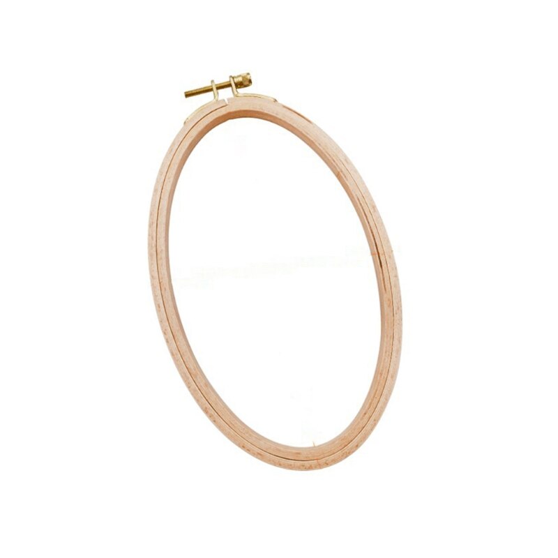 Embroidery Hoop Circle Round Oval Cross Stitch Hoo... – Vicedeal