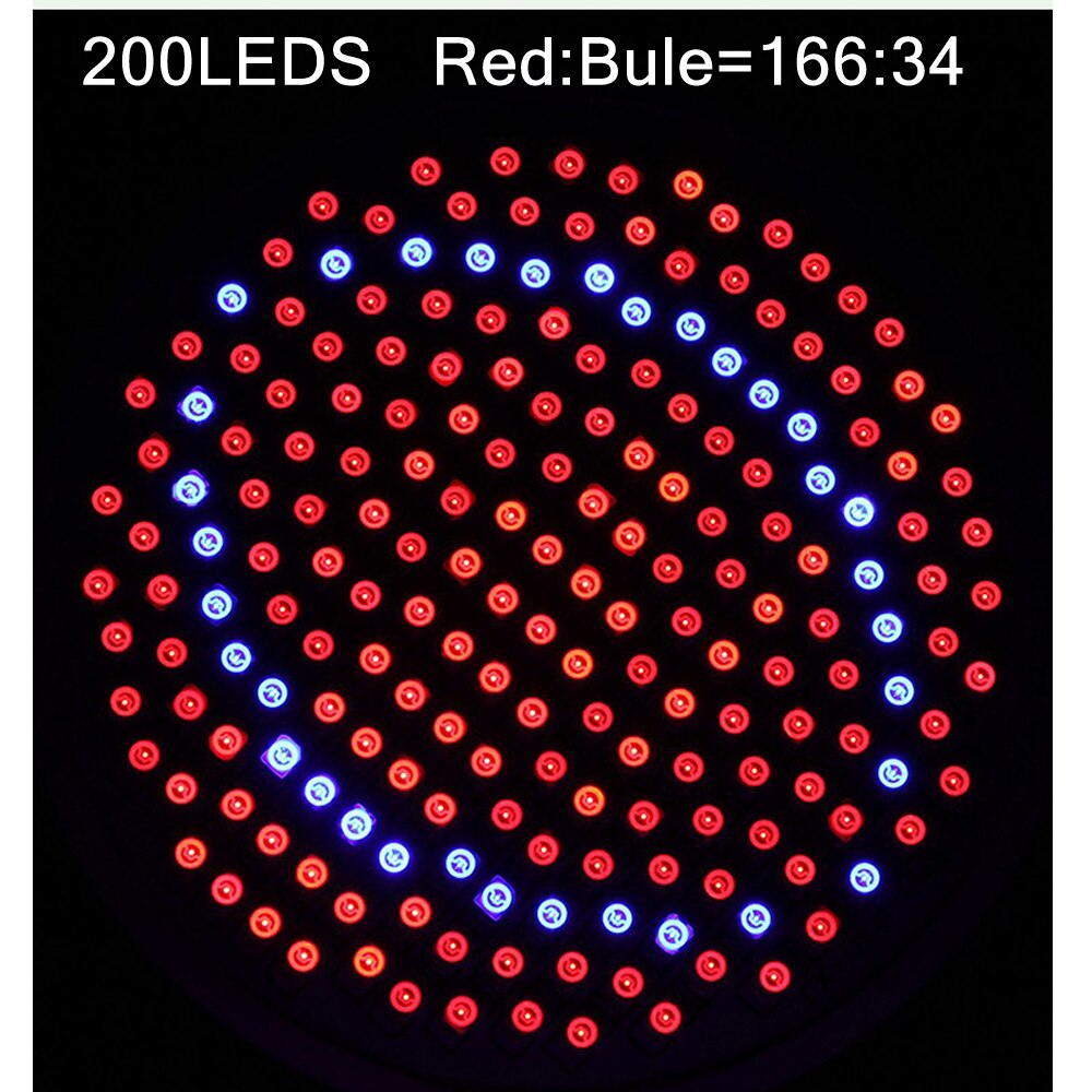 60W LED Grow Light Full Spectrum 200Led 85-265V Ve... – Grandado