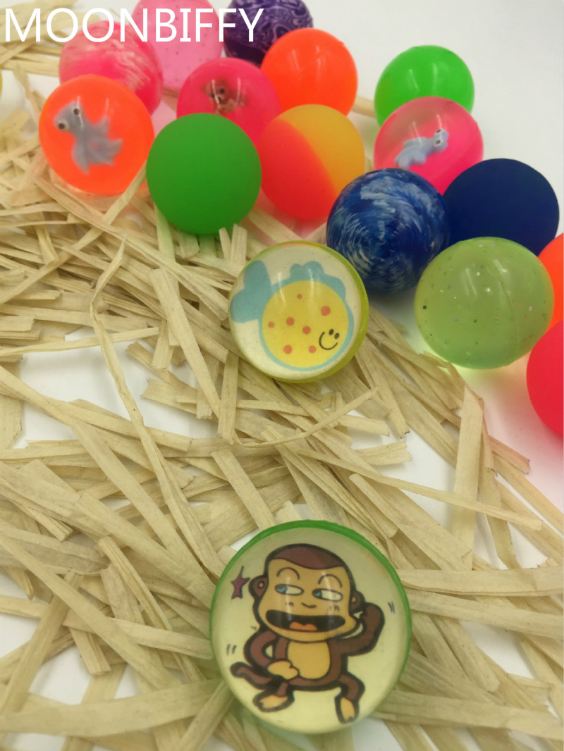 45mm Rubber Bouncing Ball Mixed Bouncy Skip Ball O... – Vicedeal