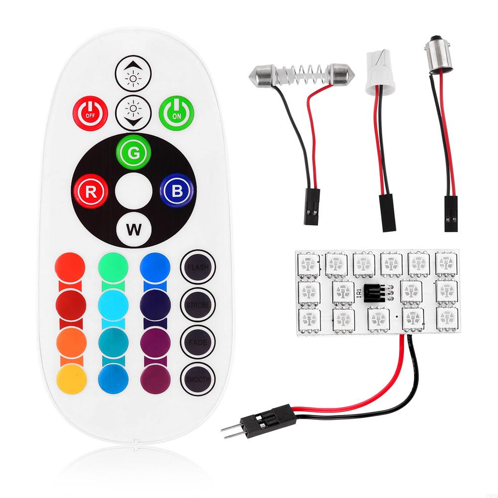 P9FD -Auto 15SMD LED RGB Fernbedienung Bedienfeld ... – Grandado