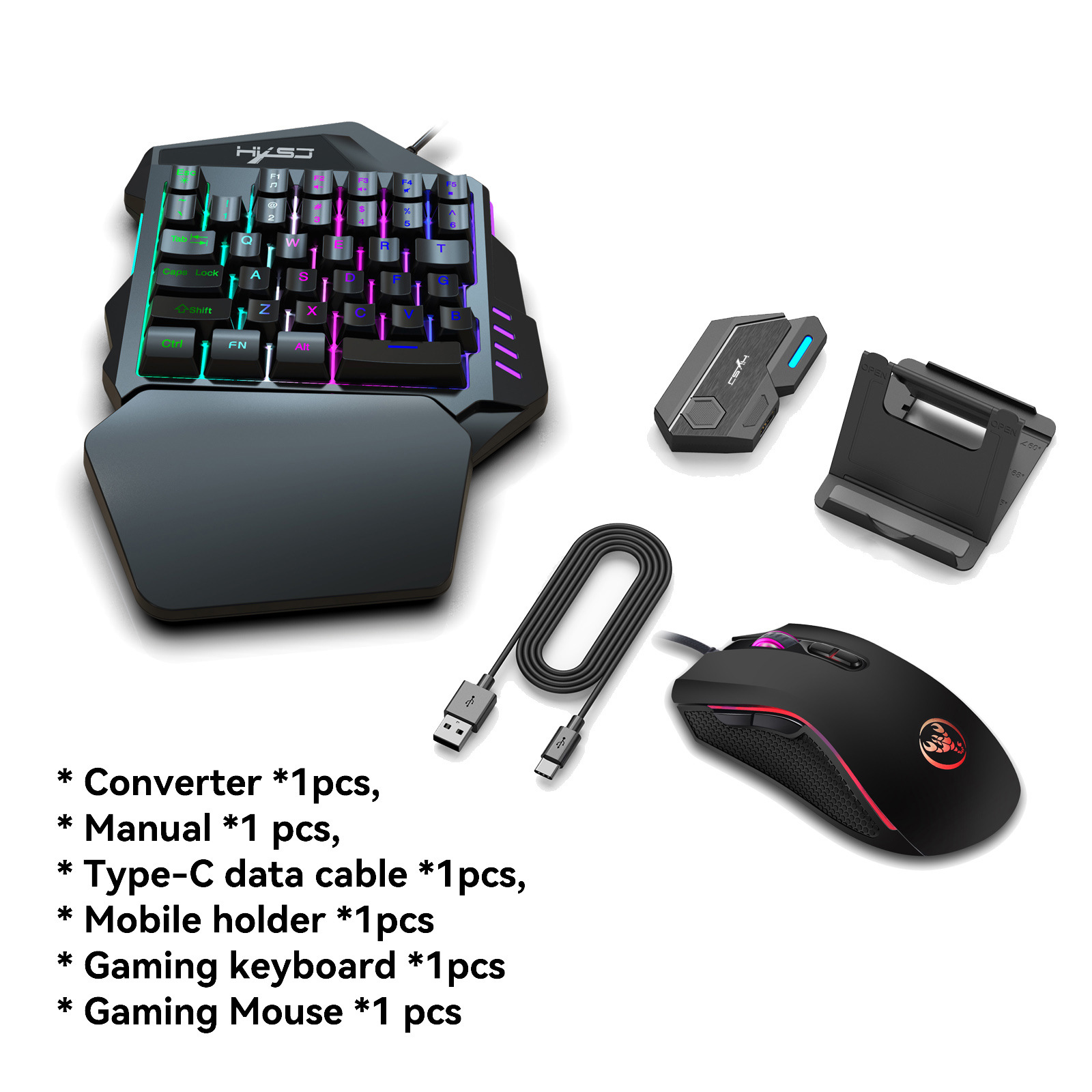 Mobile Phone Controller Gaming Keyboard Mouse Conv... – Grandado