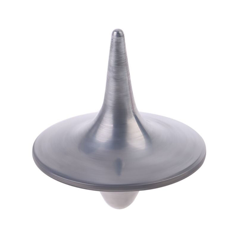 Silver Inception Zinc Alloy Spinning Top Totem with Plastic Dice ...