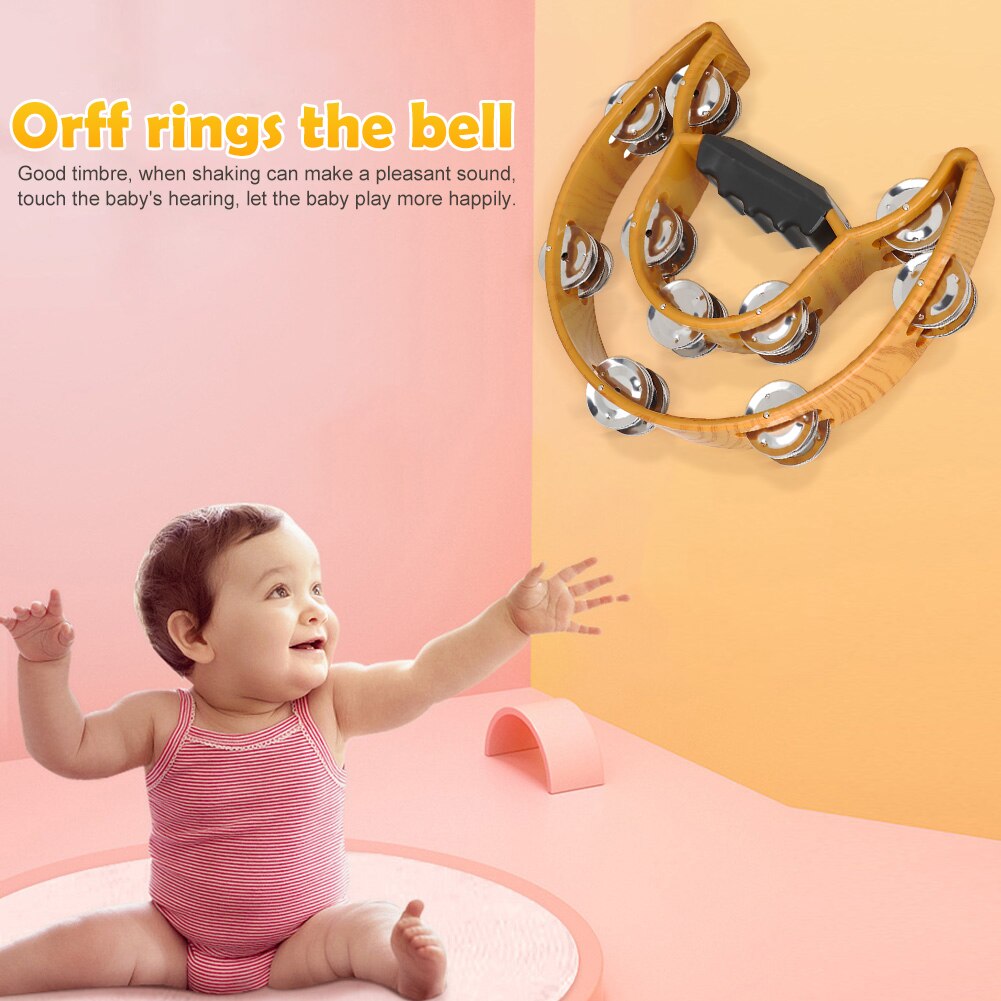 Semi-circular Double Row Hand Bell for Party Orff ... – Vicedeal