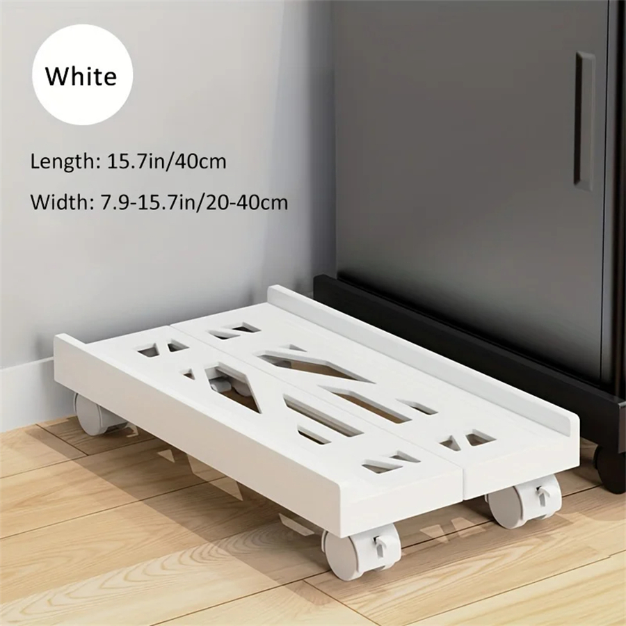 Adjustable Mobile PC Tower Stand with Wheels under... – Grandado