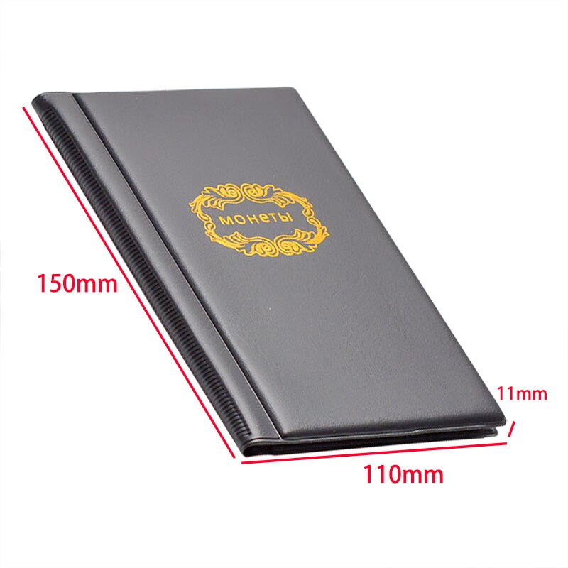Lederen Coin Album 10 Pagina 120 Zakken Coin Colle... – Vicedeal