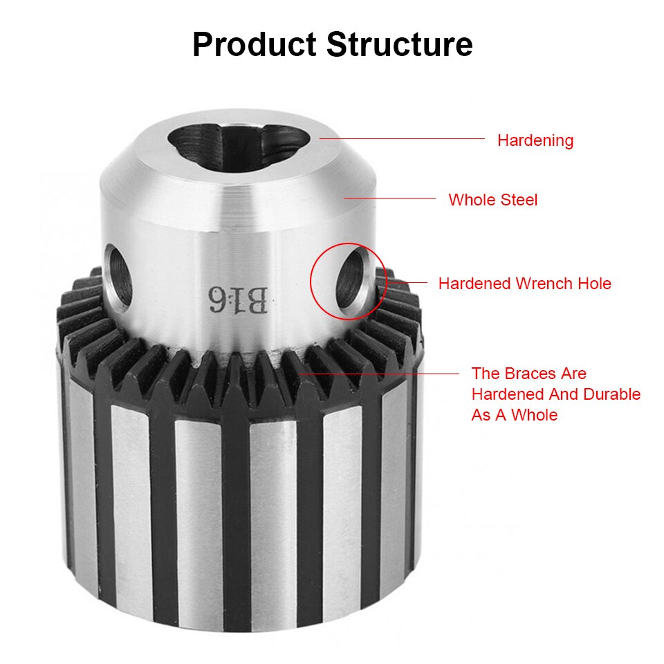 1-13mm MT2 B16 High-precision Bench Drill Drilling... – Grandado