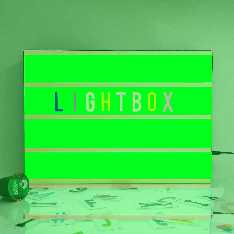 DECO Beautiful A3 Cinematic Light Box with 200 Let... – Vicedeal