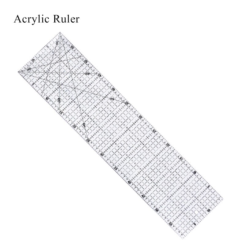 Nonvor Acrylic Patchwork Ruler Multi-purpose Trans... – Grandado