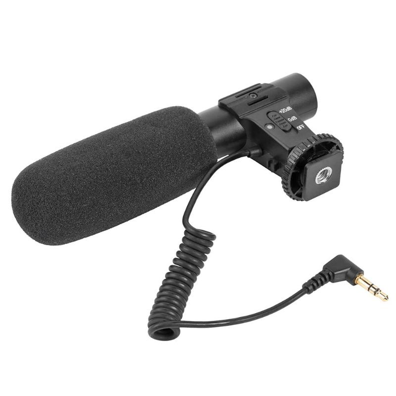 MIC-05 Interview Back-Pole Capacitive Microphone 3... – Grandado