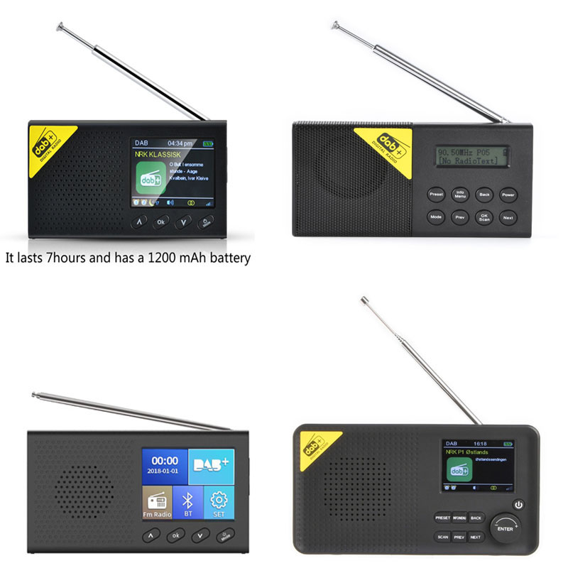 Bærbar bluetooth digital radio dab/dab+ og fm-modt... – Grandado Bærbar bluetooth digital radio dab/dab+ og fm-modt... – Grandado