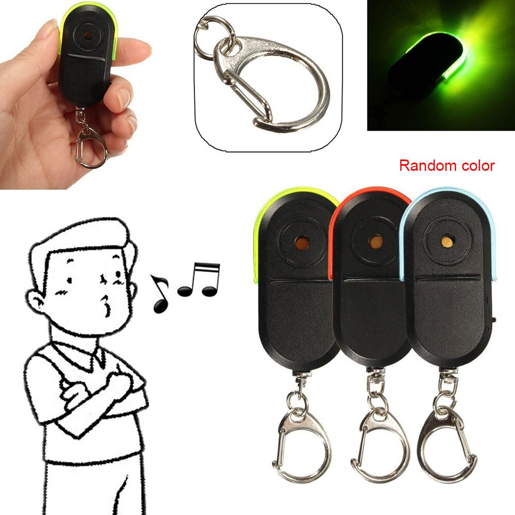 Whistle Sound LED Light Anti-Lost Alarm Key Finder... – Vicedeal