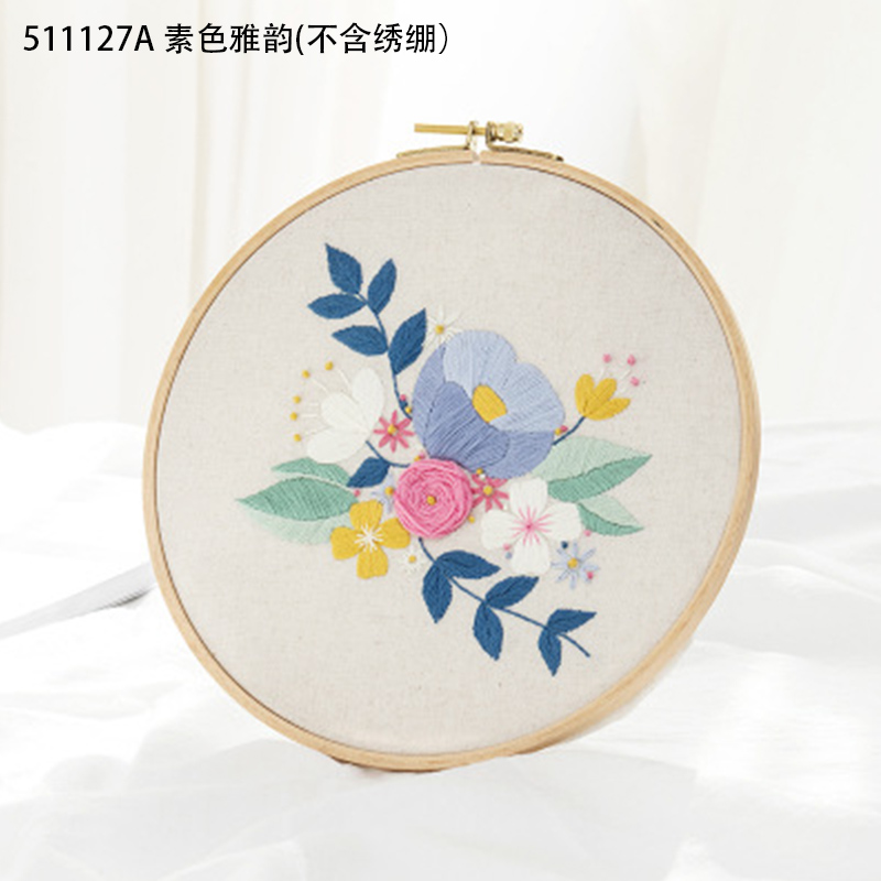 Handcraft Embroidery Flowers Kit DIY Embroidery Ma... – Grandado