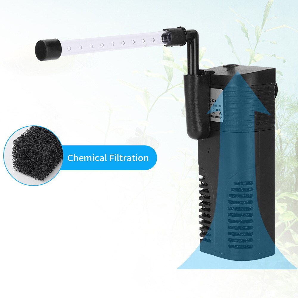 3 in 1 Aquarium Filter Aquarium Water Pump Submers... – Grandado