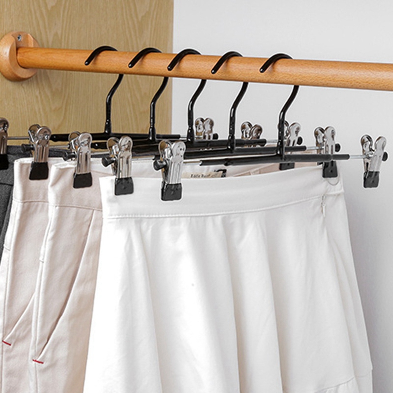 Rok Hangers-Broek Hangers Met Clips 10 Pack Clip H... – Grandado