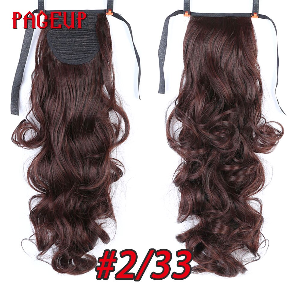 Pageup Long Curly Synthetic Ponytail Clip In Ponyt... – Grandado
