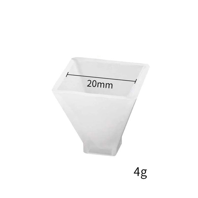 DIY Pyramid Cube Silicone Mold Candle Moulds Diamo... – Vicedeal