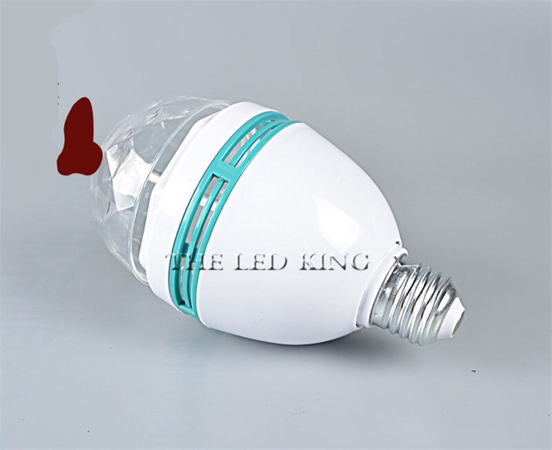 85-265V RGB LED stage light E27 3W 6W RGB LED Bulb... – Grandado