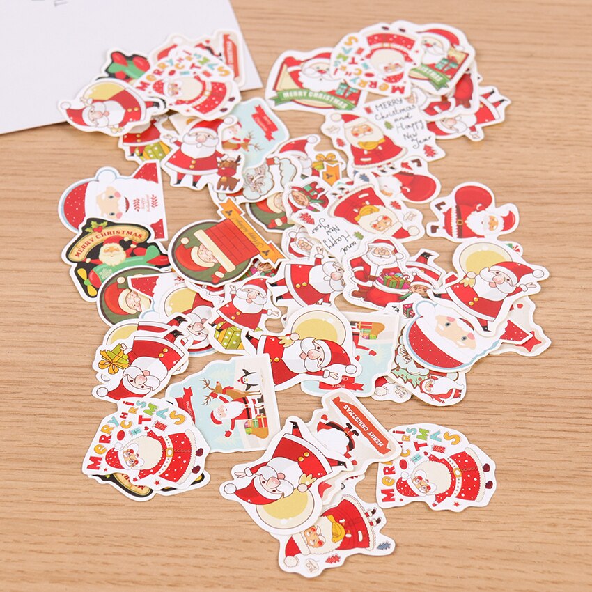 48PCS/Box Merry Christmas Decorative Sticker Santa... – Grandado