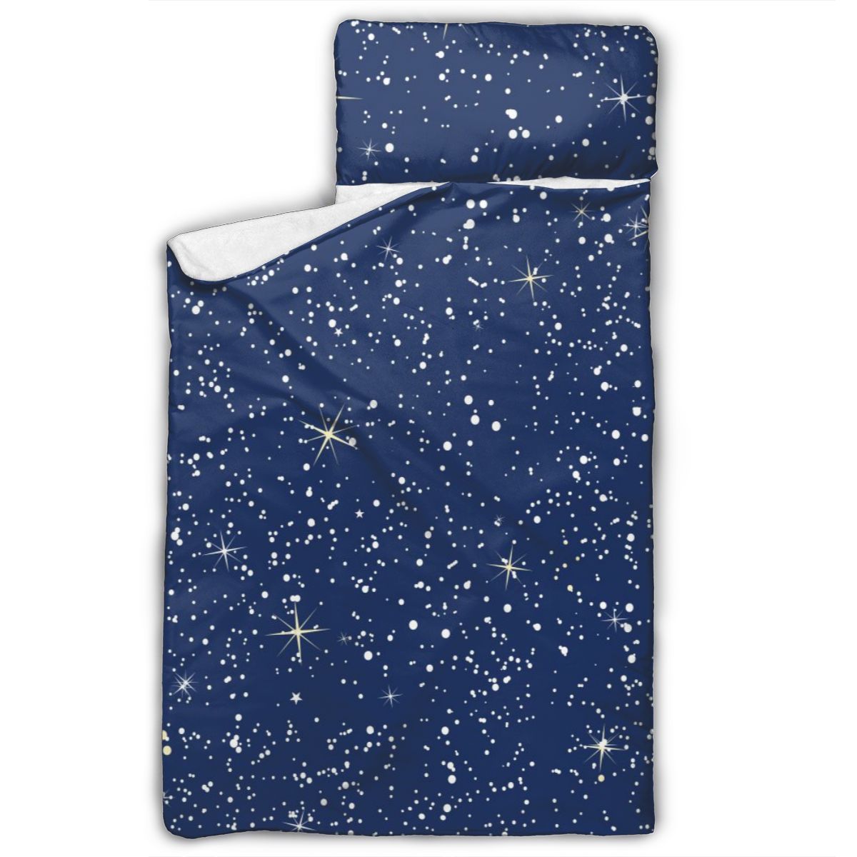 Bright Starry Night Nap Mat with Pillow for Toddle... – Grandado