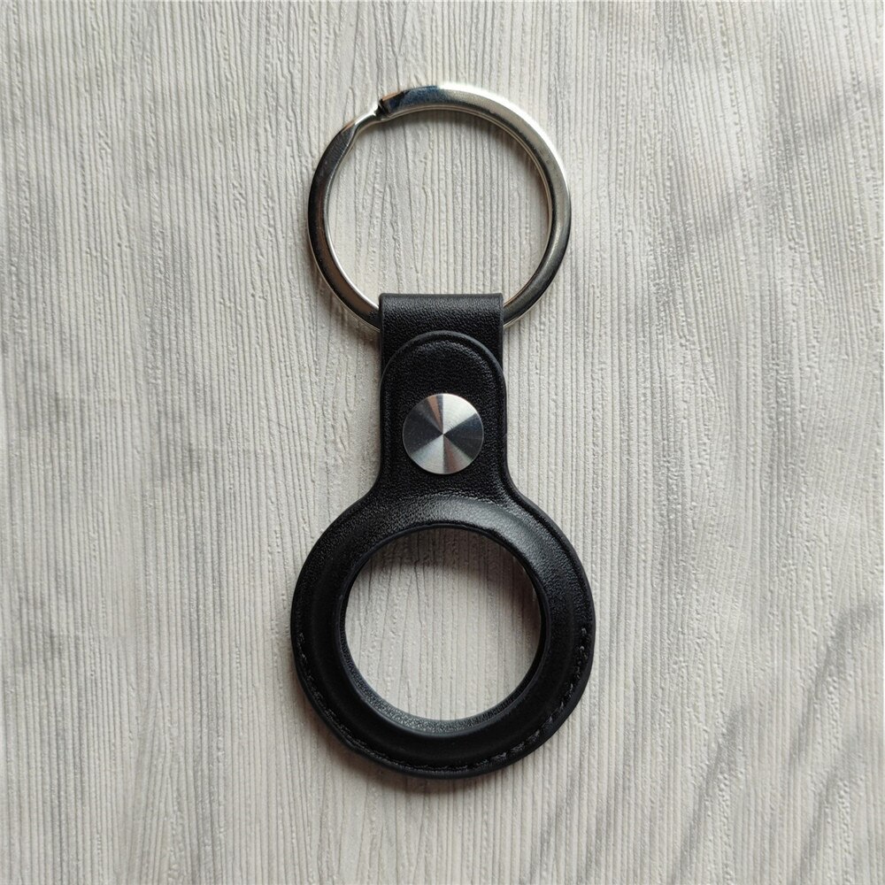 Leather Key Ring For Airtag Case llavero Shockproo... – Grandado