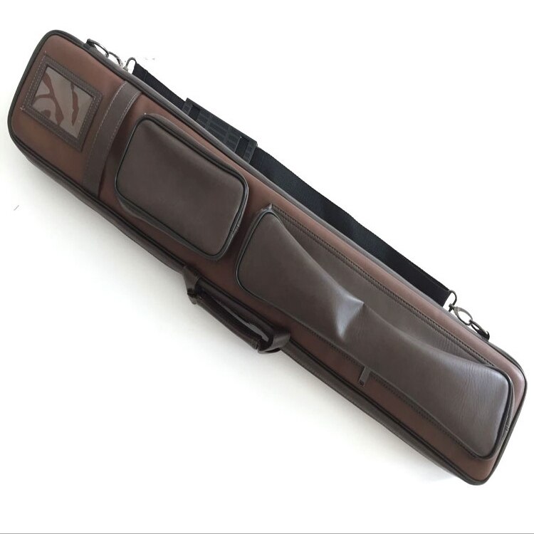 xmlivet Leather Billiard Cue Bag 4holes can hold 2... – Vicedeal