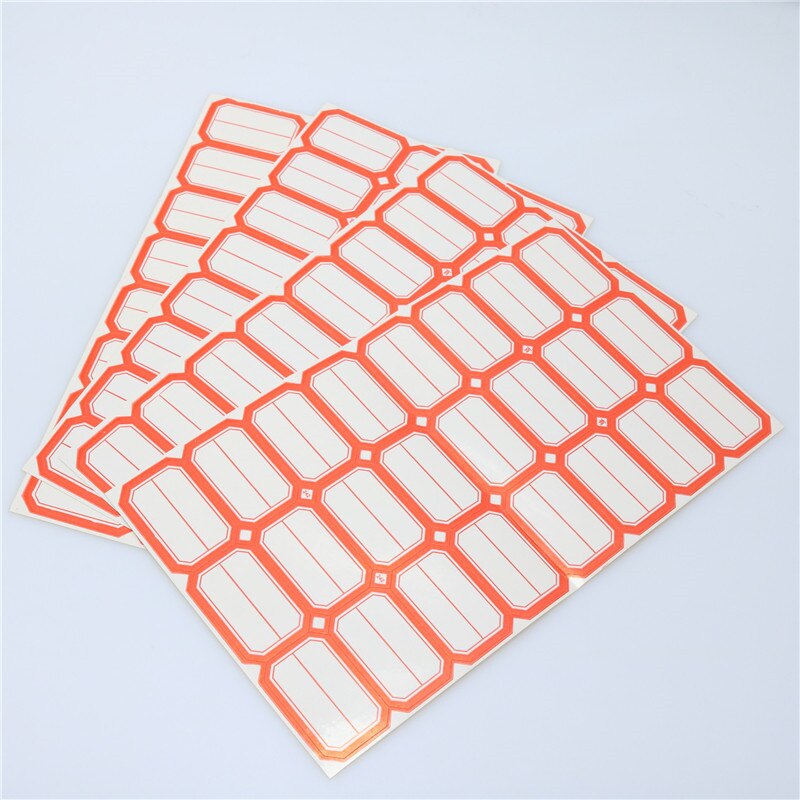 4 sheets/96pcs Adhesive Price Labels Paper Tag Pri... – Grandado