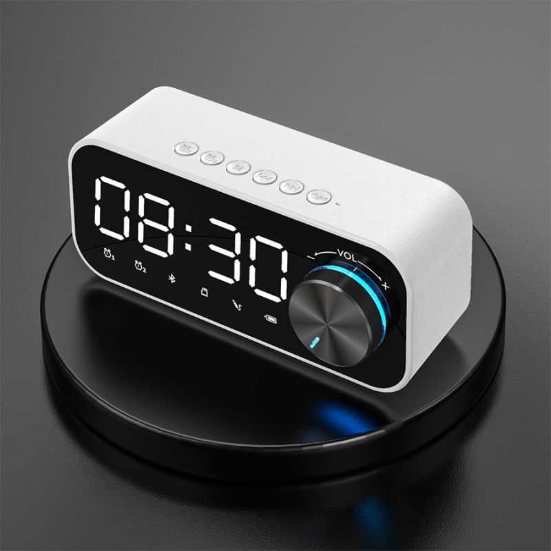 1PC Multifunction Mirror Alarm Clock Bluetooth Spe... – Grandado