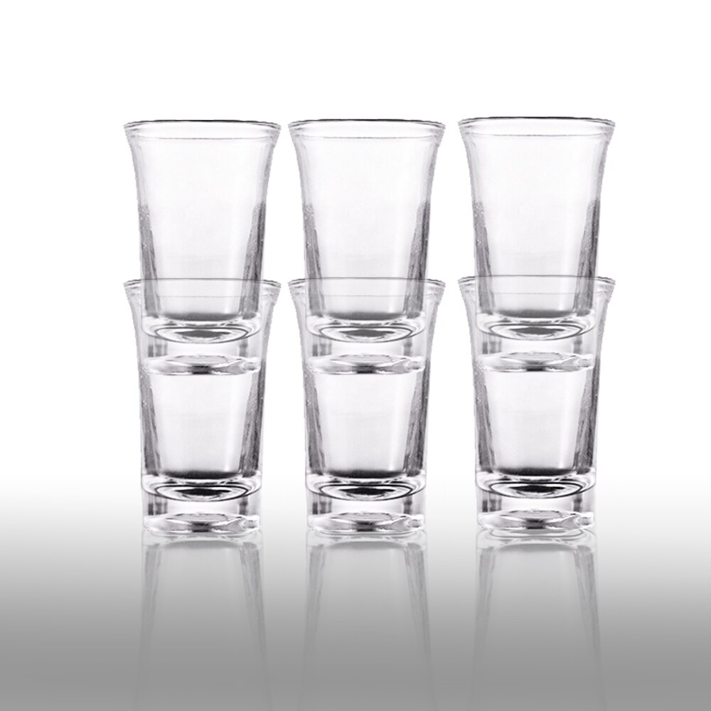 6 Shot Glass Drinking Dispenser Rack Portable Part... – Grandado