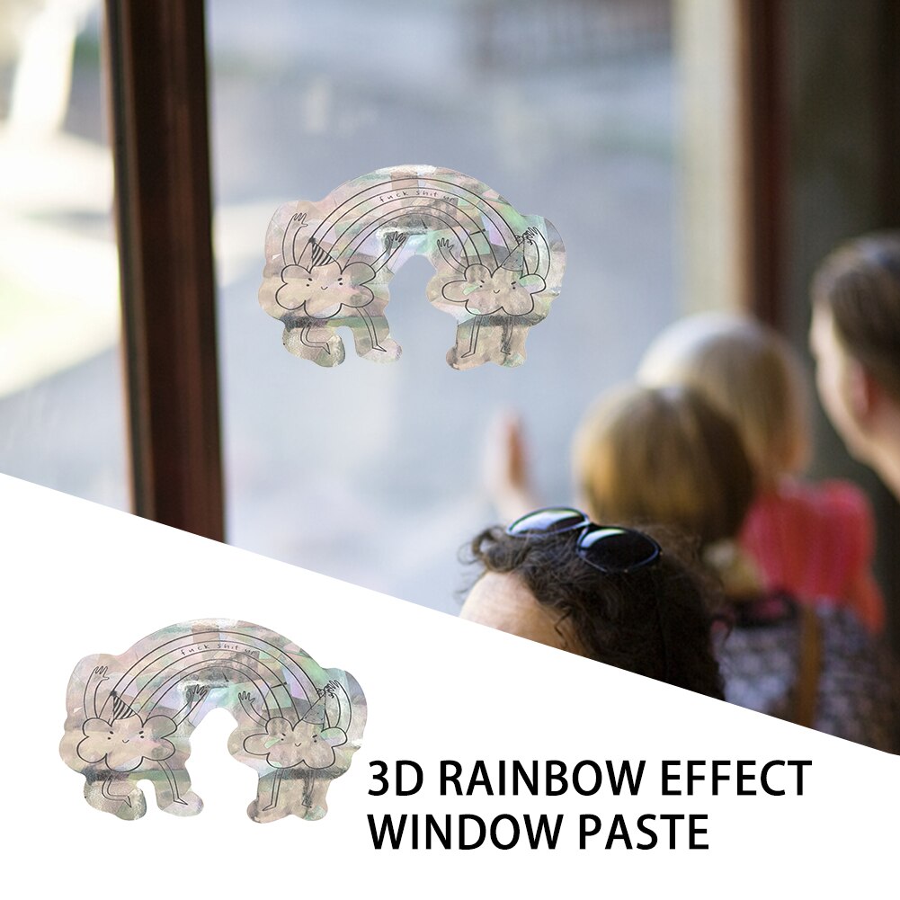 Star Butterfly Rainbow Window Film 3D Sun Catchers... – Grandado