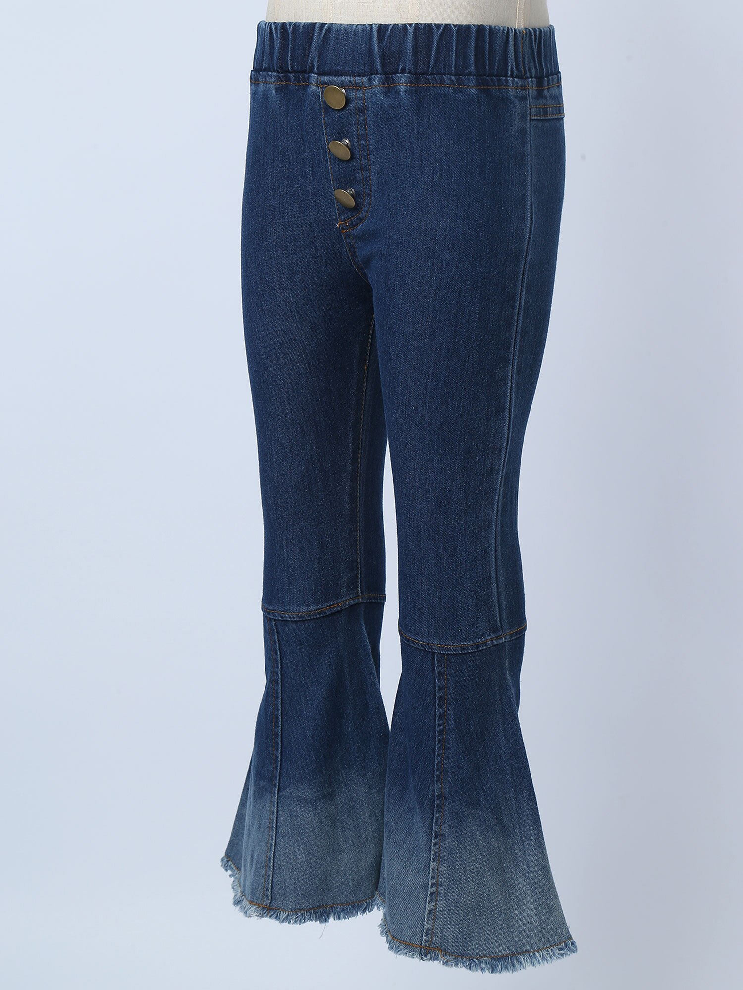 Girls Flared Jeans Spring And Autumn Children Grad... – Grandado