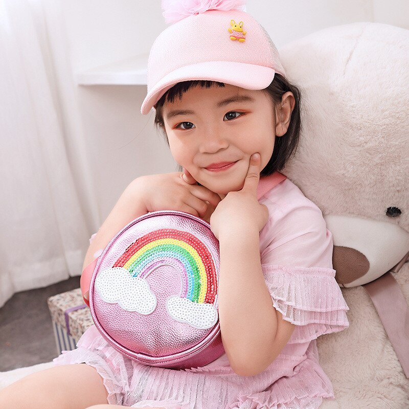 Lovely Kids Crossbody Bag Toddle Girls Leather Rai... – Grandado