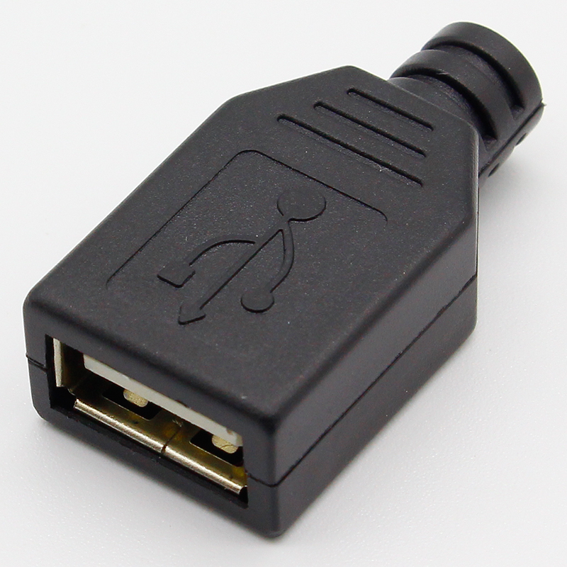 Neue 10 stücke Typ A Buchse USB 4 Pin Stecker Buch... – Vicedeal