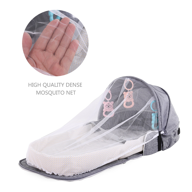 Foldable Baby Nest Bed Baby Cribs For Newborns Bre... – Grandado