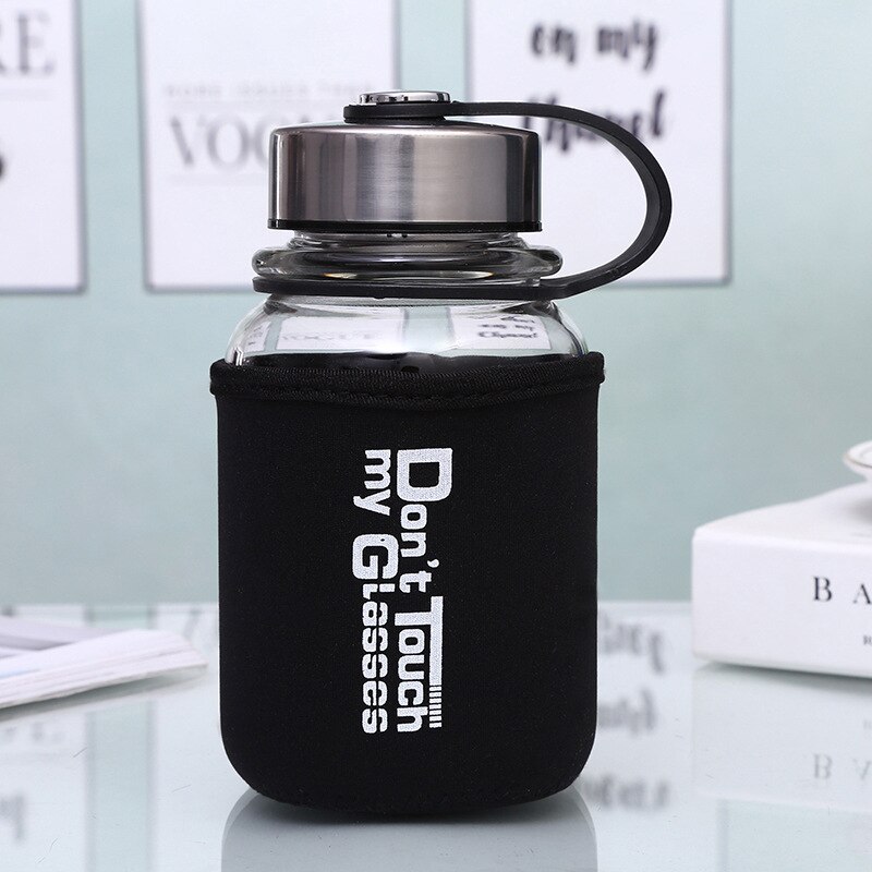 750ML 1000ML Glass Water Bottle Travel Tea Cup Wit... – Grandado