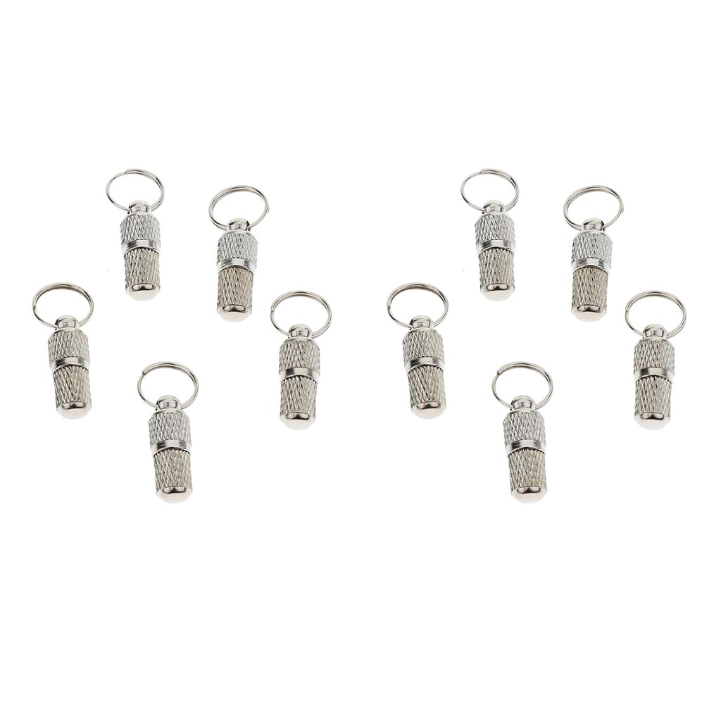 Pack of 10Pcs, Pet Anti-Lost Address ID Tag Barrel... – Grandado
