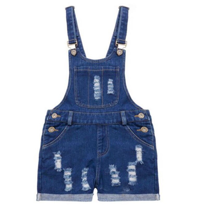 Sommer børnetøj pige overalls kausal denim strop s... – Vicedeal