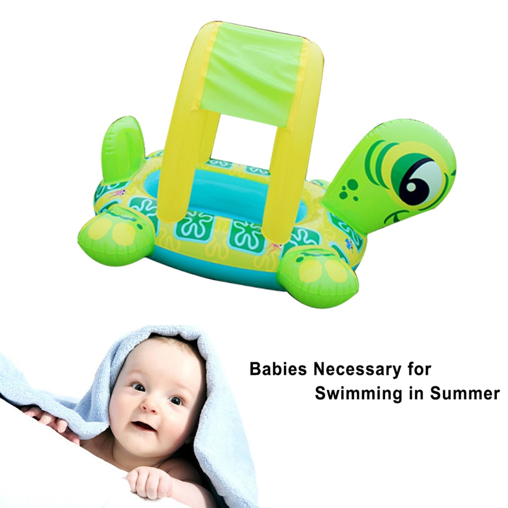 Portable Cartoon Turtle Shape Inflatable Baby Beac... – Grandado
