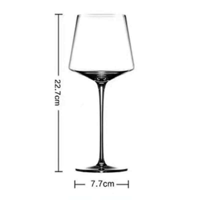 450-650ml Handmade Square Red Wine Tasting Cup Bur... – Vicedeal