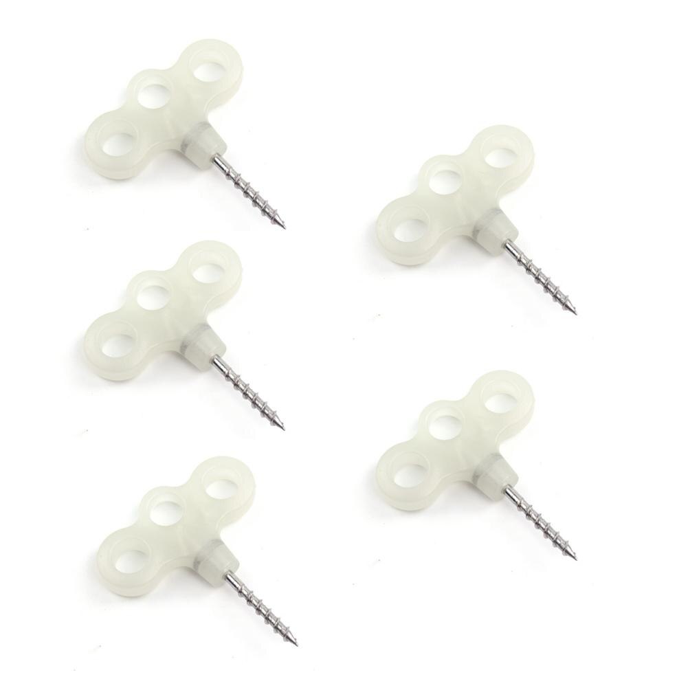5Pcs Hiking Camping Accessories Pegs Screw Spike H... – Grandado