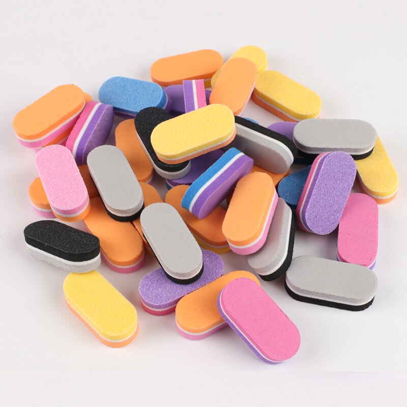 Mini Lima para uñas, 200 unids/lote, mezcla de 100... – Grandado