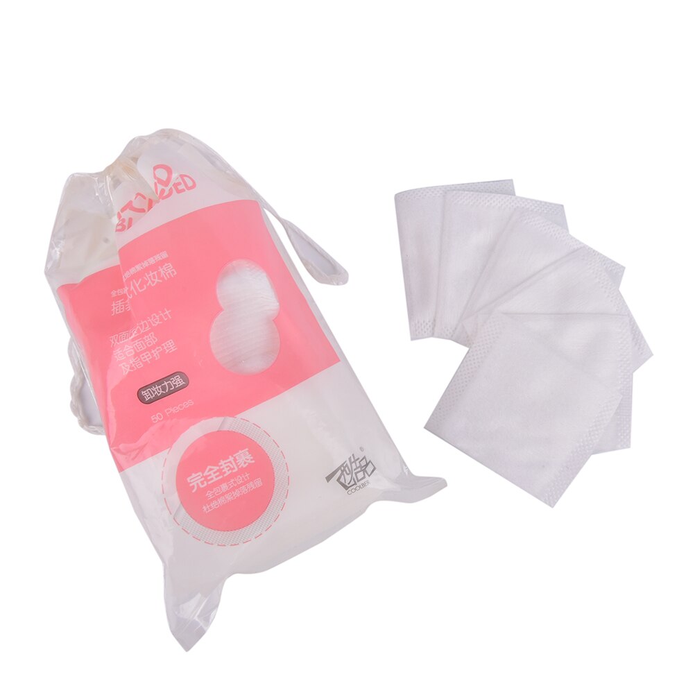 50pcs/pack Natural Organic Healty Cotton Pad Wipe ... – Vicedeal