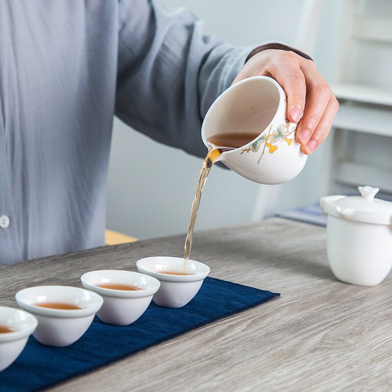 Chinese Kung Fu Travel Thee Set Keramische Draagba... – Grandado